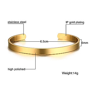 Minimalist 18K Gold Plated Sigil of Satan Baphomet Leviathan Cross Cuff Bracelet - Stainless Steel Satanic Protection Symbolic Bange for Women Men, Spiritual Satanas Amulet Talisman Jewelry from Evil
