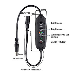 Litever Grow LED Light Strip Kits for Plants, 45W, Full Spectrum White Grow Lights, Easy Installation. Good for Indoor Plant Grow Shelf, Greenhouse, Grow Cabinets