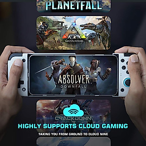 GameSir 2021 Version X2 Type-C Mobile Game Controller for Android Phone (Max 173mm) Xbox Cloud Gaming Google Stadia, 51° Movable Type-C Plug and Play E-Sports Gamepad, with Controller Bag