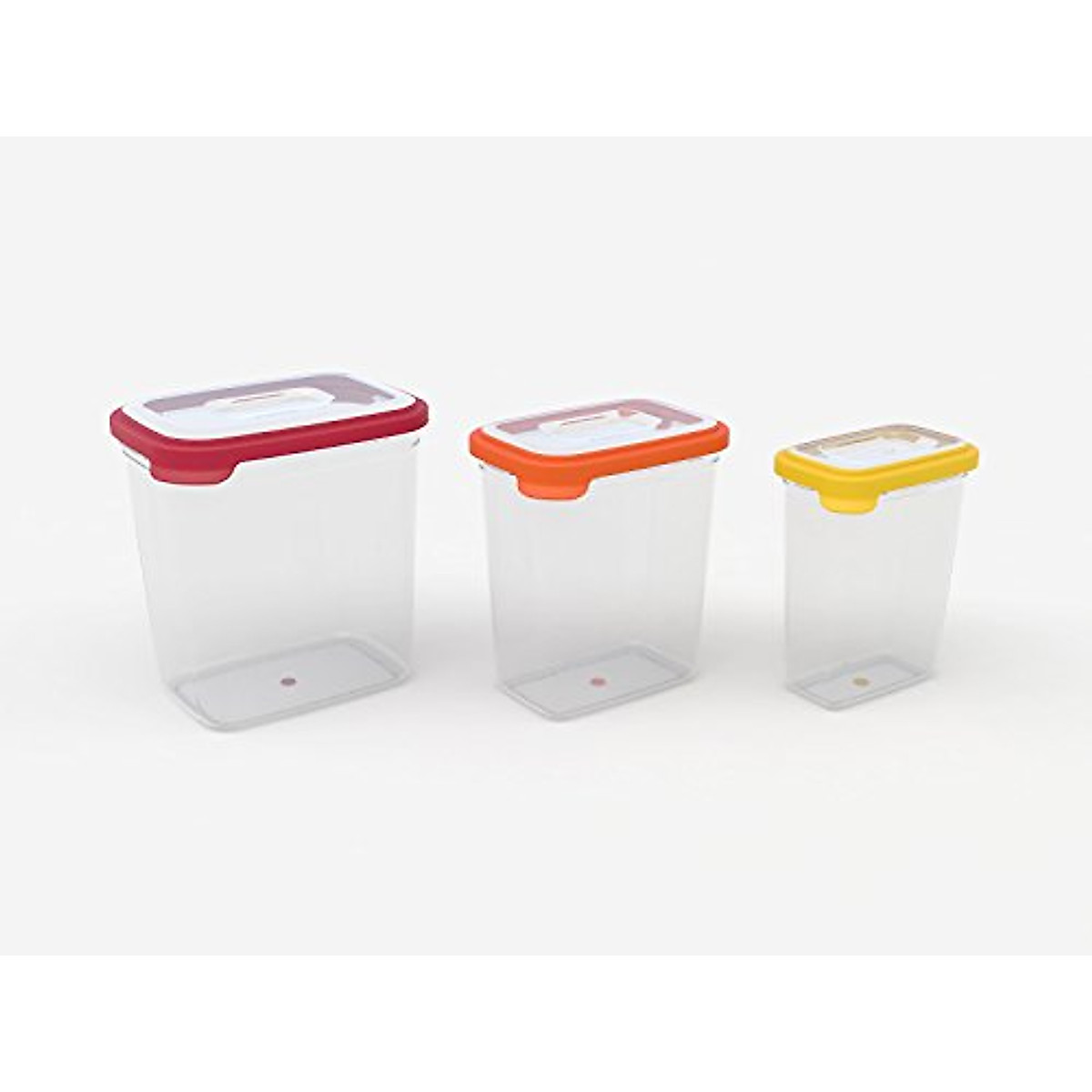 Joseph Joseph Nest Storage Tall Plastic Food Storage Containers Set with Lids Airtight Microwave Safe, 6-Piece