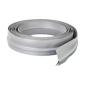 Overhead Garage Door- Reverse Angle Clip On Jamb Seal - Commercial Weatherseal Exclusive for100% OEM - USA Vendor for GarageDoorProject (ReverseAngleSealBlack;Two100'Rolls/ctn)