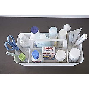 Yamazaki Home Tool Box, Steel, Large, Handle, No Assembly Req.