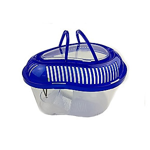 OMEM Portable Reptile House Terrarium Habitat Clear and Breathable (Medium)