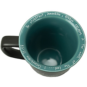 Abbey Gift Teacher Ceramic Mug & Coaster Set Mug, 2 Piece, Gray