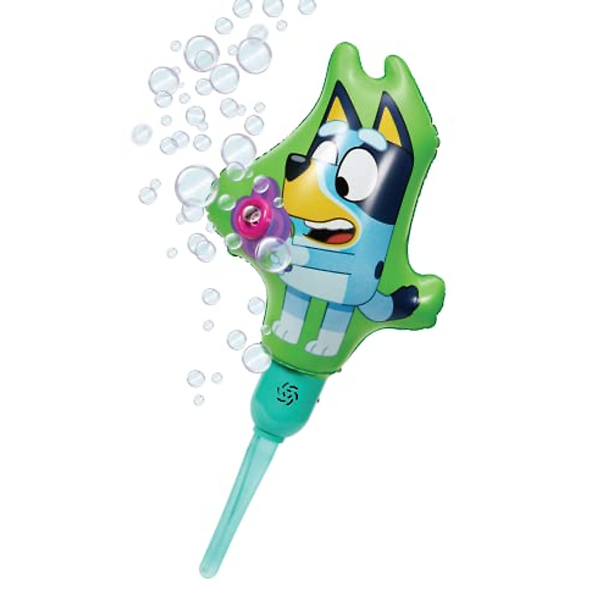 BLUEY Ballooble Bubble Machine Amazon Exclusive Huge Inflatable Bubble Machine for Kids Includes a Stand and Bonus 40oz of Bubble Solution 2 in 1 Play Pattern for Maximum Bubble Toy Fun