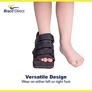 Pediatric Post-Op Shoe for Kids: Ideal for Recovery From Foot and Toe Fractures, Surgery, Sprains - Fits Children's Sizes 11-7, Left or Right Foot