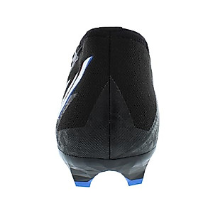 adidas Unisex Predator Edge.2 Firm Ground Soccer Shoe, Core Black/White/Vivid Red, 9.5 US Men