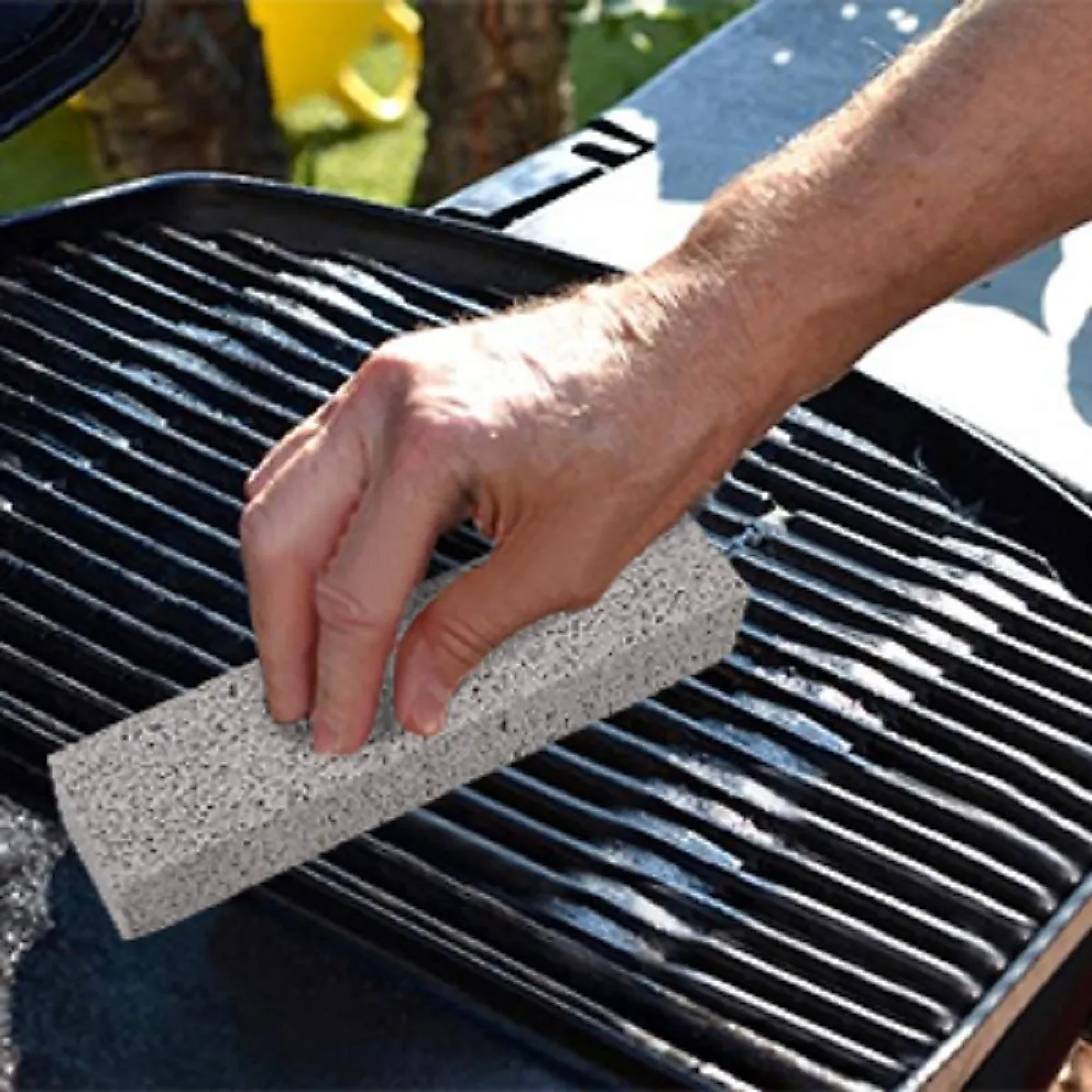 PUMIE Pack of 6 Pumice Stone for Toilet Cleaning, Heavy Duty Pumice Scouring Stick for Toilet Bowl Ring, Cleans Tough Toilet Stains & Hard Water Rings, Ideal for Cleaning Bathtubs, Sink, Pool & Grill