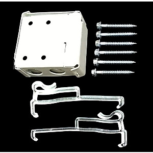 US Window And Floor 2" Faux Wood 22.5" W x 48" H, Inside Mount Cordless Window Blinds, 22.5 x 48, Smooth White,CLF0102240480