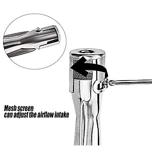 Wondjiont Grill Burners, Heat Shield/Plate Tent/Burner Cover/Flame Tamer & Crossover Tube, Replacement Parts Kit for Brinkmann 810-3661-F