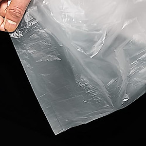 Disposable Sauna Sheeting Blanket Liners Plastic Sheeting Body Wrap ，Used Inside a Far Infrared Sauna Blanket Sauna Blanket Accessories for Beauty Salon Spa Sauna Room Body (Thicken 50 Pcs)