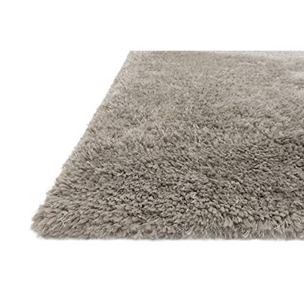 Loloi II Mila Shag Collection MIL-01 Taupe 2'-3" x 3'-9" Accent Rug