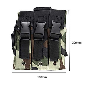 Small For Tactical Motorcycle Riding Men's Canvas Hip Fanny Pack Waist Thigh Drop Leg Bag (Color : Camouflage)