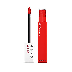 Maybelline New York SuperStay Matte Ink Liquid Lipstick, Spiced Edition, Individualist, 0.17 Ounce