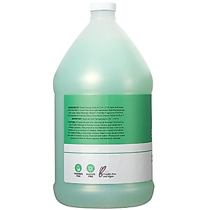 Ginger Lily Farms Club & Fitness Nourishing Body Wash, 100% Vegan & Cruelty-Free, Bath & Shower Gel for Men and Women, Aloe Vera Scent, 1 Gallon (128 fl. oz.) Refill