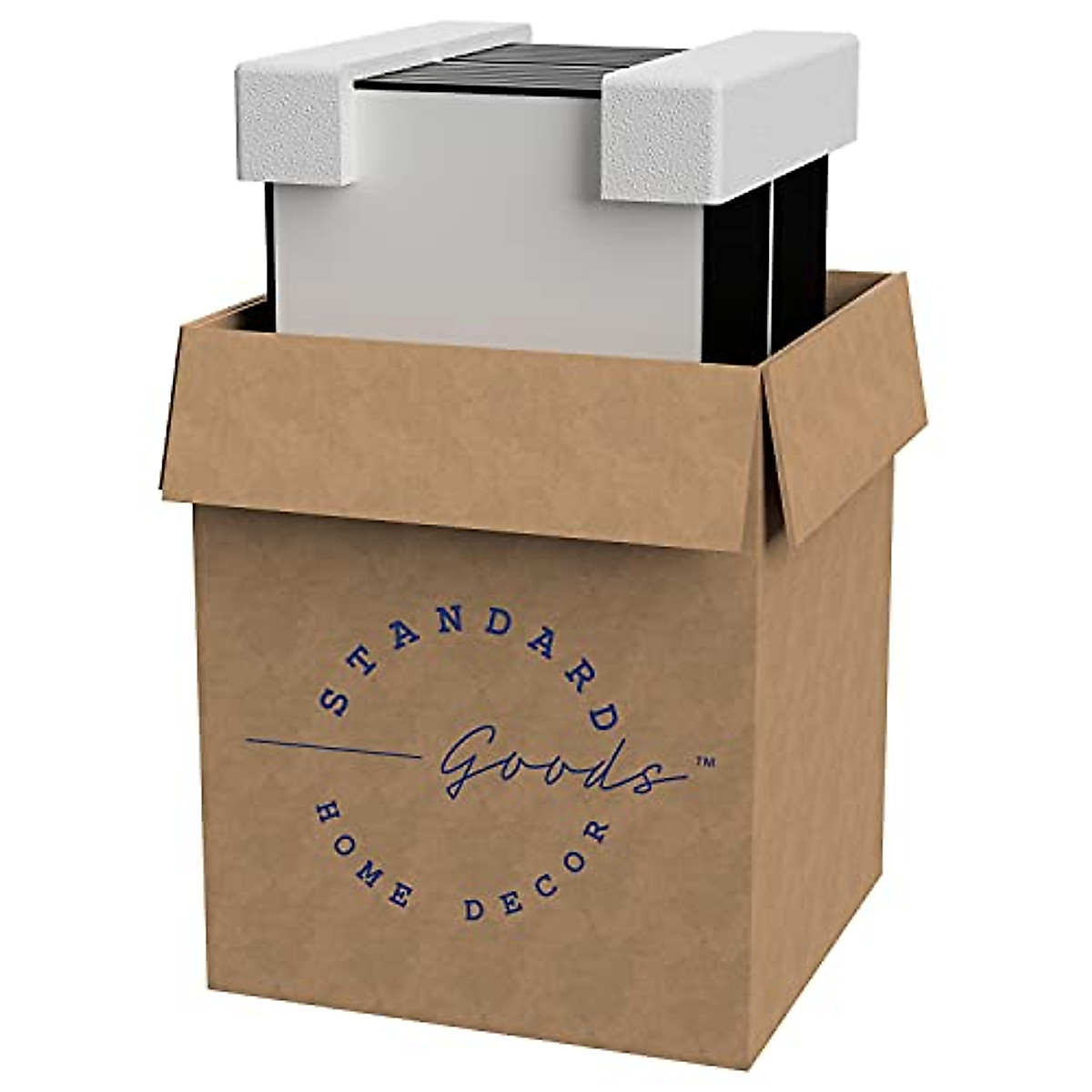 Standard Goods Home Décor 8.5x11 inch front loading document frame, 6-pack of Black for wall or table, horizontal or vertical display