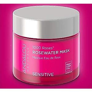 Andalou Naturals, Mask, 1000 Roses Rosewater, 1.7 Ounce
