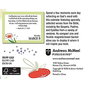 Bible Verse-a-Day 2021 Mini Day-to-Day Calendar