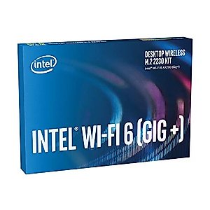 Intel AX200 IEEE 802.11ax Bluetooth 5.2 Dual Band Wi-Fi/Bluetooth Combo Adapter for Notebook
