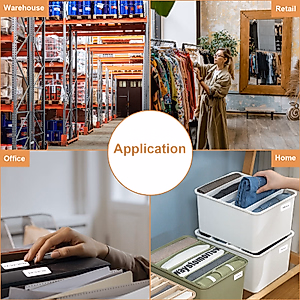 Tapsin 2" X 1” Direct Thermal Labels - Address Labels Compatible with Roll & Zebra Desktop Label Printers for Shipping Address Mailing Barcode Labels (1000 Labels/Roll, 1 Roll)