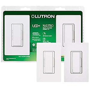 Lutron Maestro 1.25-Amp White Digital Dimmer