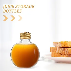 Baluue Christmas Drink Balls 10pcs Clear Christmas Booze Balls 150ml Tree Fillable Ornaments Water Bottle Bulbs Shape Plastic Pendant for Home Decoration Party Decoration Golden