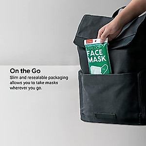 IRIS USA EZFM-L7 Disposable Earloop Face Resealable