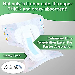 Rearz - Safari - Adult Diaper (12 Pack) (X-Large)