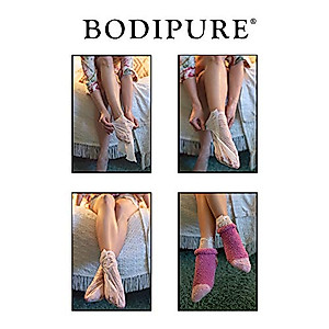 Bodipure 4 Pack Keratin Socks Premium Foot Mask