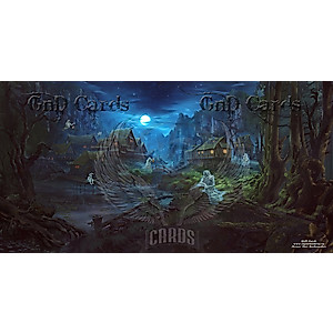 GnD Cards The Haunted Village Custom Playmat MTG