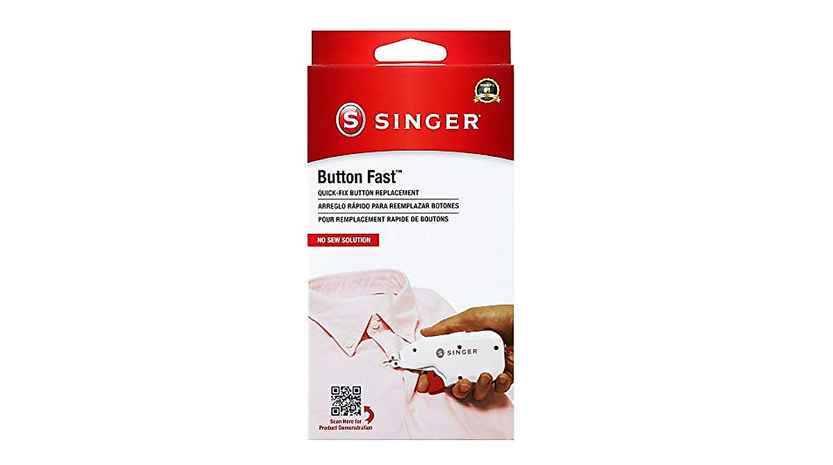 SINGER Button Fast - Quick Button Replacement Tool with 12 Buttons