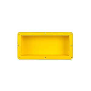 Uni-Green Shower Niche Inside Dimension 14" × 6" × 4" for Foot Rest and Soap Holder recessed wall niche insert, Built In Shower Shelf and Tileable Niche for Shower Shaving.