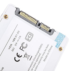 Solid State Hard Disk, Video Storage Good Performance Compact Firm Sturdy SATA3.0 SSD for Laptop Desktop Computer for Office Worker(#6)