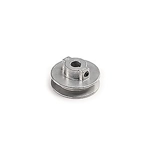 Terre Products - V-Groove/V-Belt Drive Pulley, 2.5'' Outside Diameter, 5/8" Bore, Die Cast, Z3A Zinc Alloy, Compatible Replacement for Chicago Die Cast 250A