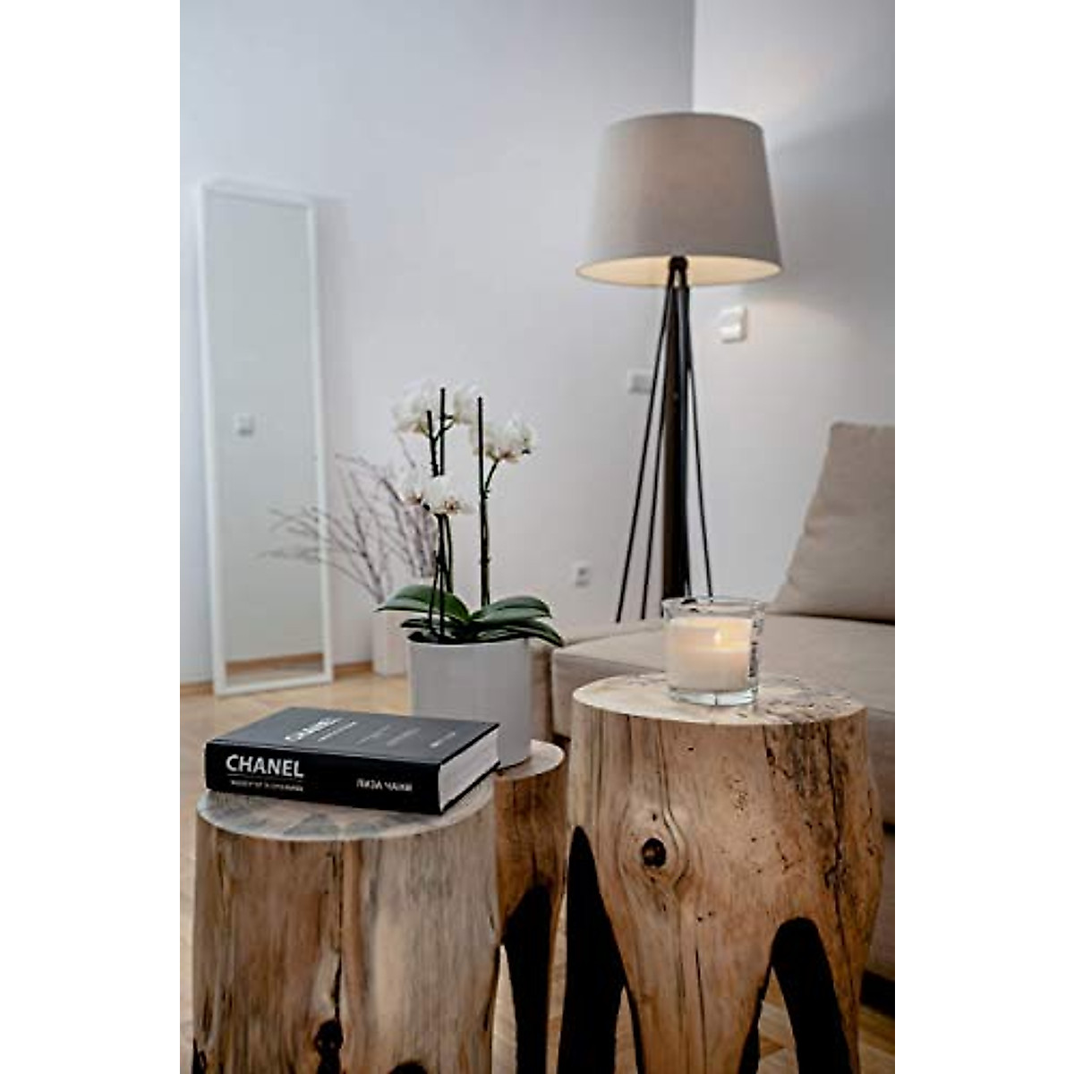 Reclaimed Wood Coffee Tables, Tree Stump Tables, Wooden Furniture, Small Rustic Living Room Tables, Farmhouse Decor