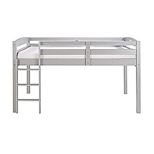 Concord Junior Loft Bed, Full, Grey