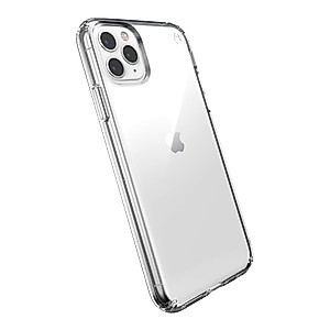 Speck Products 130024-5085 Presidio Stay Clear iPhone 11 Pro Max Thermoplastic Polyurethane Case, Clear/Clear