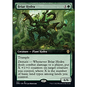 Magic: the Gathering - Briar Hydra (427) - Extended Art - Dominaria United