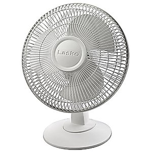 Lasko 3-Speed 12" Table Fan - White