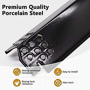 Replacement Parts for Nexgrill 720-0896B 720-0896C 720-0896E Deluxe 6 Burner Gas Grills, 6 Pack Burner Tubes, Flame Tamers Heat Shields Replacement for Nexgrill 720-0882A 720-0896 720-0925 Grills