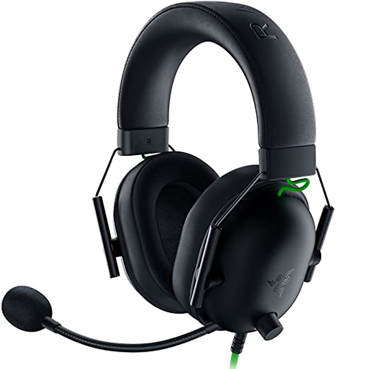 Razer BlackShark V2 X USB Wired Esports Gaming Headset: 7.1 Surround Sound - 50mm Drivers - 240g Lightweight Build - Noise Cancelling Mic - Hybrid Memory Foam Cushions - Long Lasting Comfort - Black