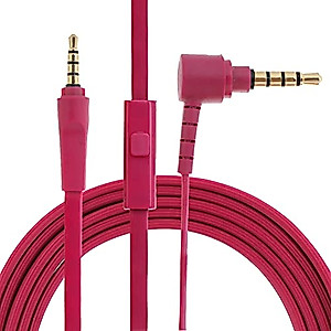 Yuisle 100AAP 100ABN Headphone Cable for 100ABN 100AAP WH-1000XM3 WH-H900N MDR-1A Headphones Replacement Cable Cord Headphones Cable with Microphone