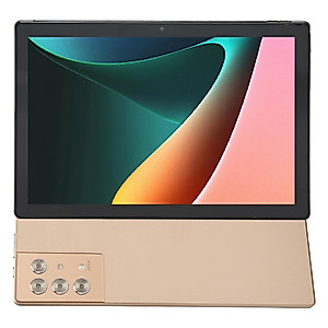 Tablet, 7000mAh Dual Speakers 10.1in Tablet 8GB RAM 256GB ROM for Work School (US Plug)