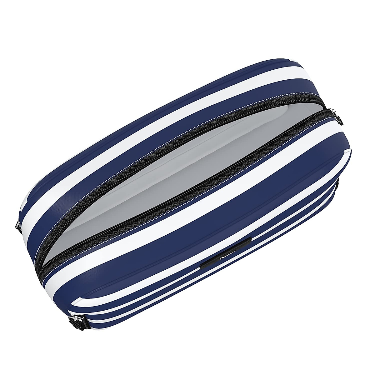 SCOUT 3-Way Bag - Travel Makeup Pouch and Toiletry Bag for Women with Three Zipper Compartments - Stands Upright, Wipes Clean