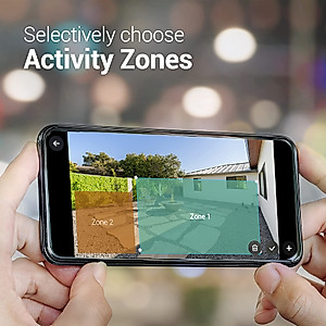 Bosma EX Spotlight HD WiFi Indoor/Outdoor Security Camera, Color Night Vision, Person Detection, Activity Zones, 2-Way Audio, Anti-Theft Alert, Advanced AI Features, Free Cloud Storage