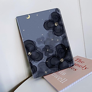 kaidisen Flower Case Compatible with iPad Mini A17 Pro 2024/ iPad Mini 6th Generation Case Flower Pattern Floral Illustration Mini 7 Mini 6 Cover Auto Sleep Wake Support Pencil Charging,Color 30