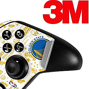 Skinit Decal Gaming Skin Compatible with Xbox One Elite Controller - Officially Licensed NBA Golden State Warriors Historic Blast Design