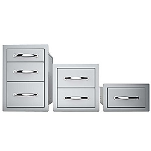 SUNSTONE B-SD6 14-Inch Flush Single Access Drawer