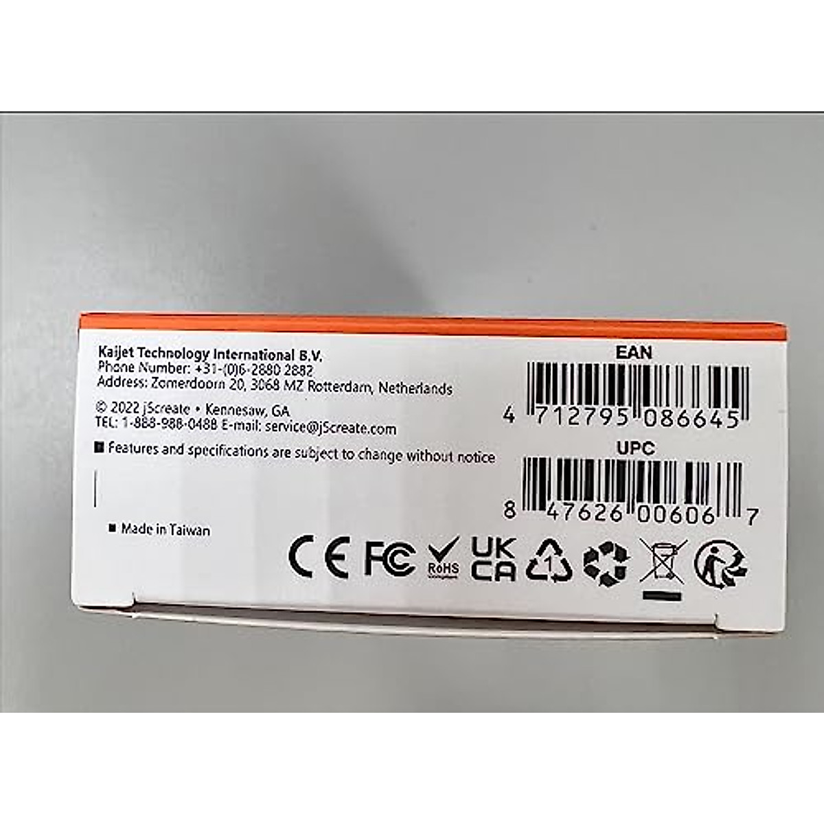 j5create Foldable Aluminum Laptop Stand with USB 4-Port Hub, Portable Notebook Riser with 4 USB3.2 Ports for MacBook, Laptop, phone and Tablets up to 16 inch (JTS223)