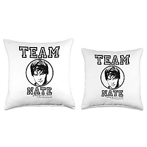Gossip Girl Team Nate Throw Pillow, 16x16, Multicolor